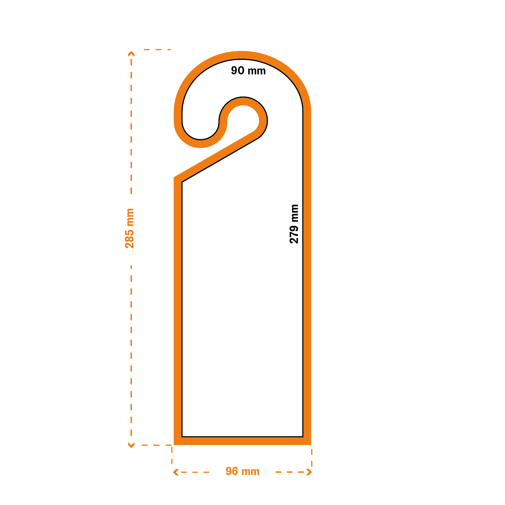 Order your door hangers | Happyprinting.nl